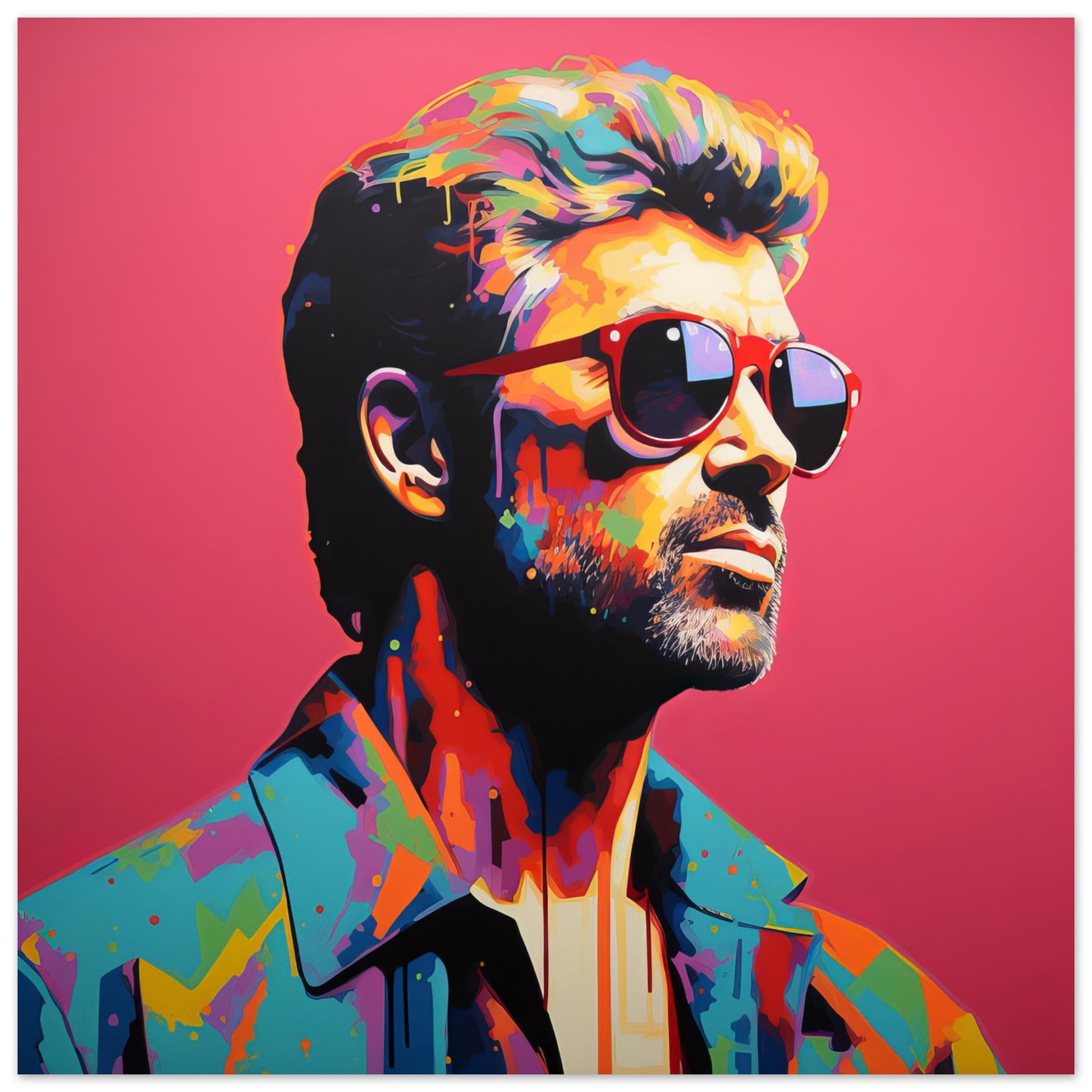 George Michael Artwork - Print Room Ltd
